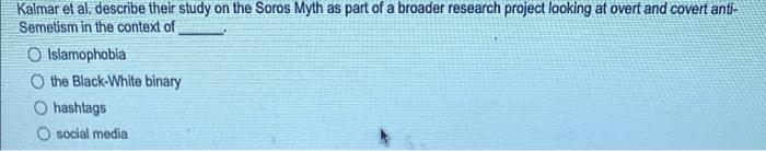 What is a common theme in the anti-Semitic material | Chegg.com