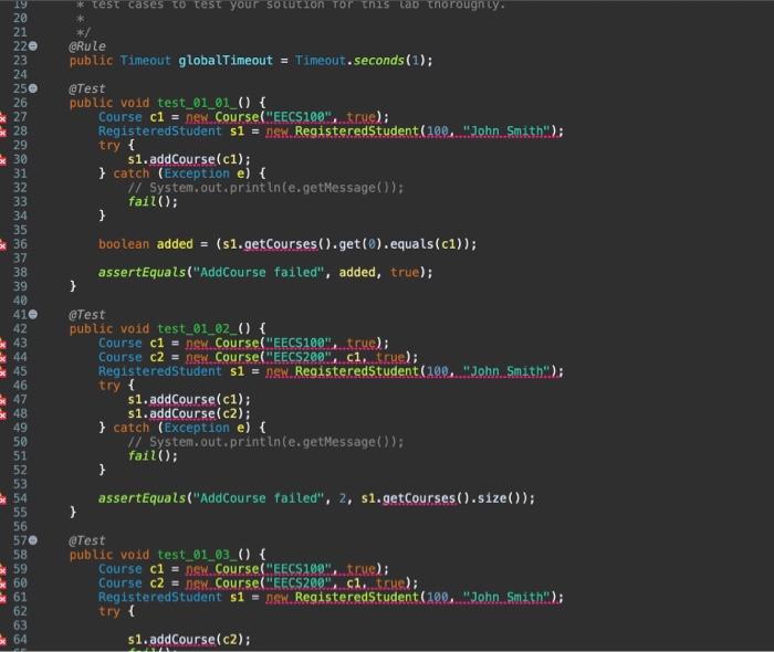Solved and implement properly using the code given. Notice | Chegg.com