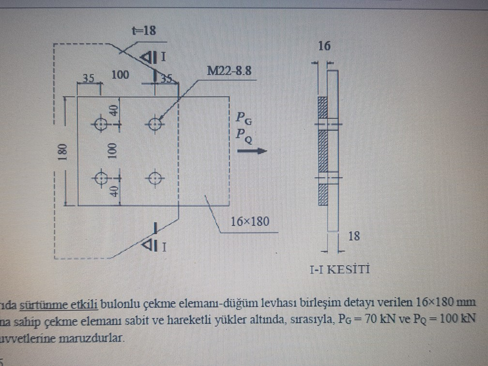 Solved S-1) The drag element with drag effect bolt-knot | Chegg.com