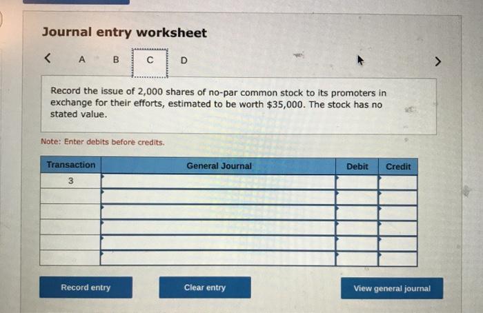 Solved Exercise 11-4 Recording stock issuances LO P1 Prepare | Chegg.com