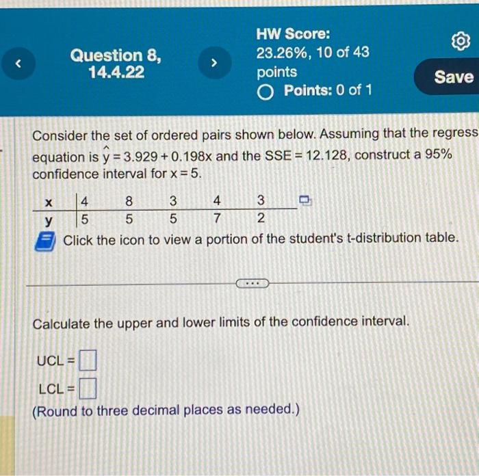 Solved Consider the set of ordered pairs shown below. | Chegg.com