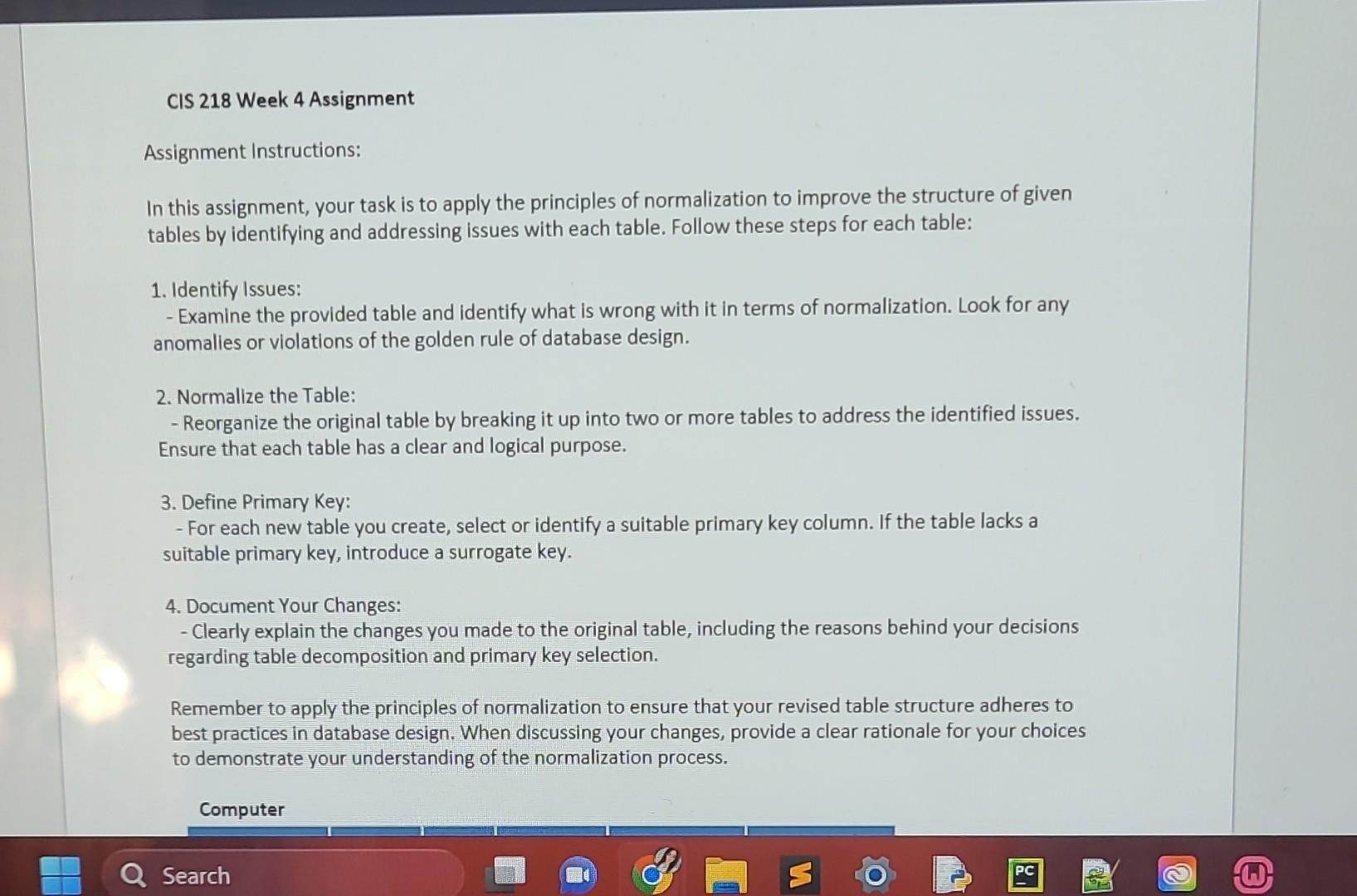 Solved Invoice Software Comnuter Assignment | Chegg.com