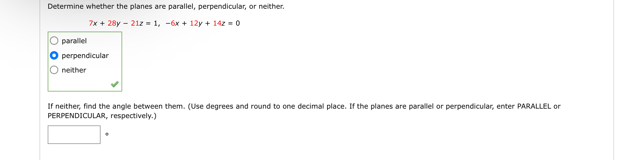 Solved Determine whether the planes are parallel, | Chegg.com