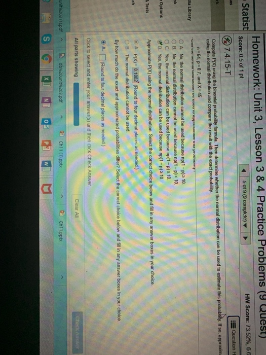 Solved Homework: Unit 3, Lesson 3 & 4 Practice Problems (9 | Chegg.com