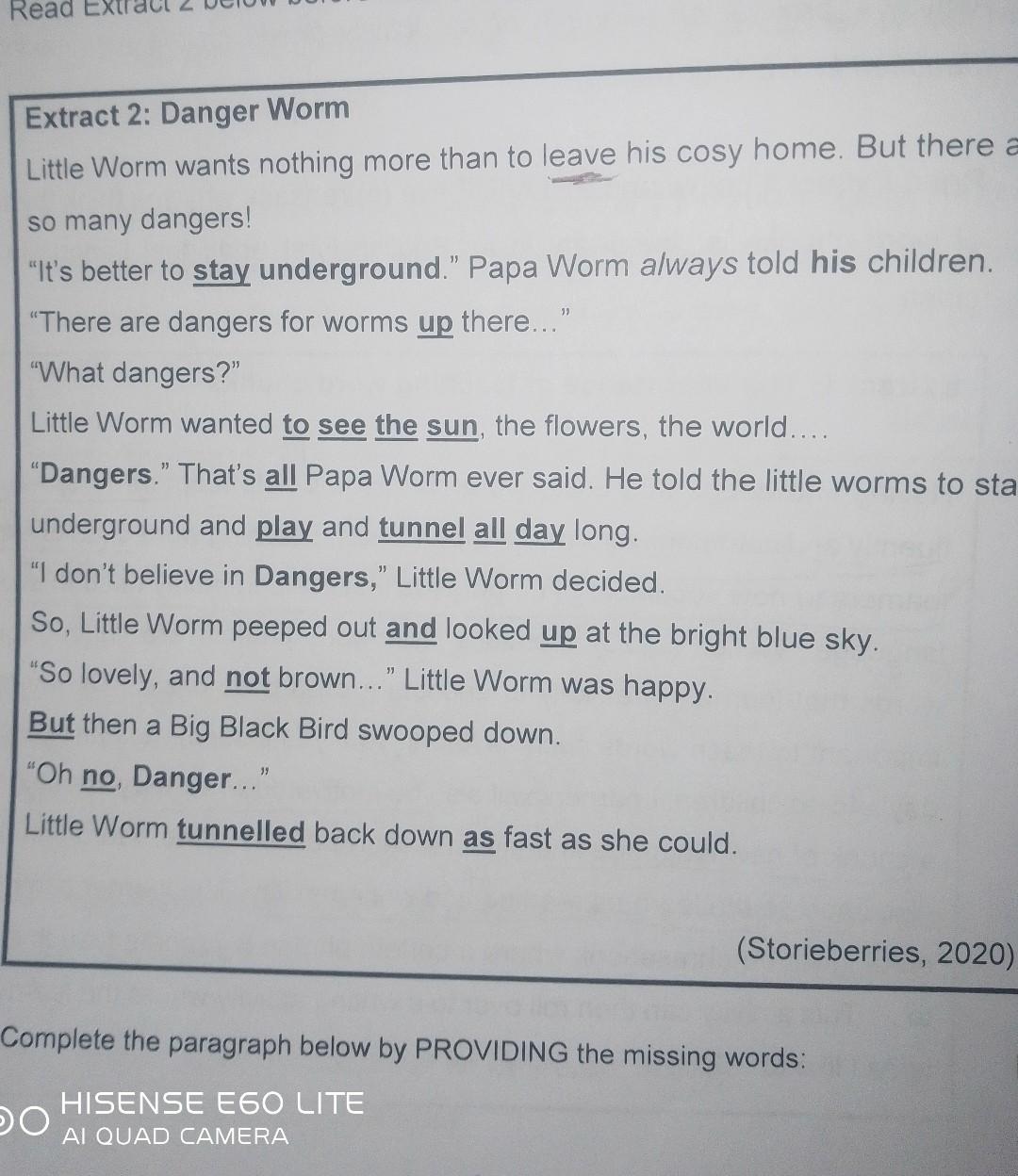 Identify and discuss the four word identification | Chegg.com