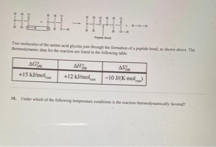 Solved HHL-HHL -C. -OH Two molecules of the amino acid | Chegg.com