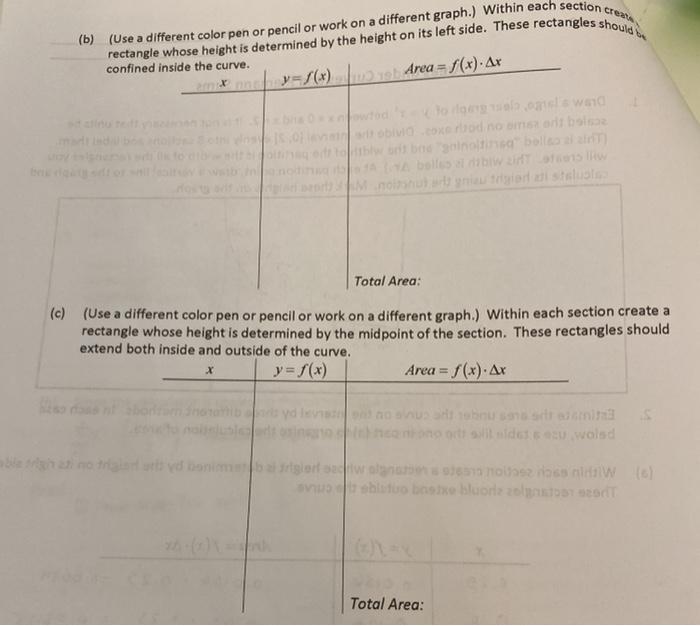 Solved how to do both of these tables? confused on how to | Chegg.com