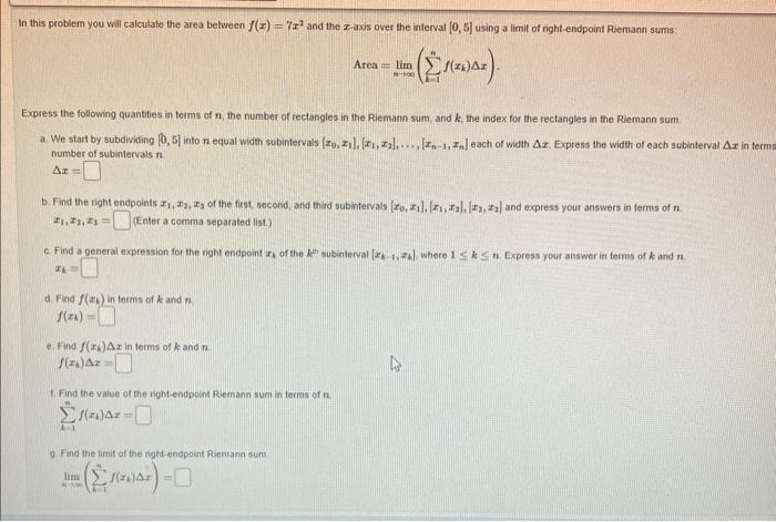 Solved This problem you will calculate the area between | Chegg.com