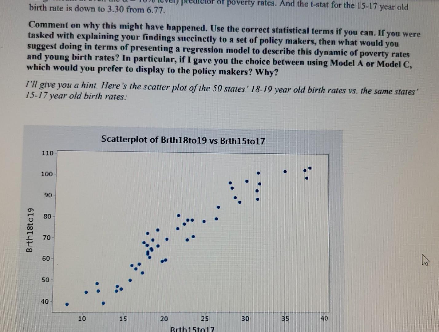 Solved 8. Consider a potential regression framework of the | Chegg.com