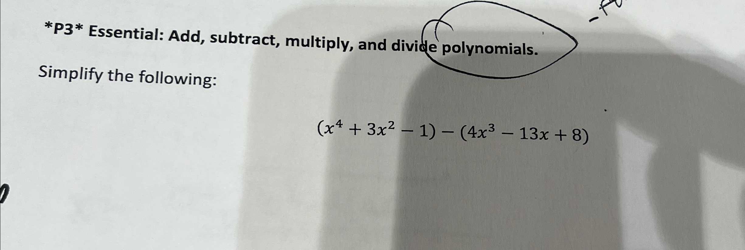 Solved Essential: Add, subtract, multiply, and divide | Chegg.com