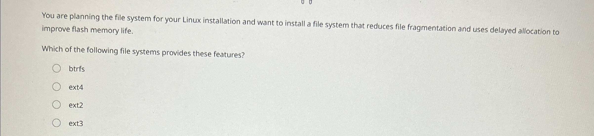 Solved You are planning the file system for your Linux | Chegg.com