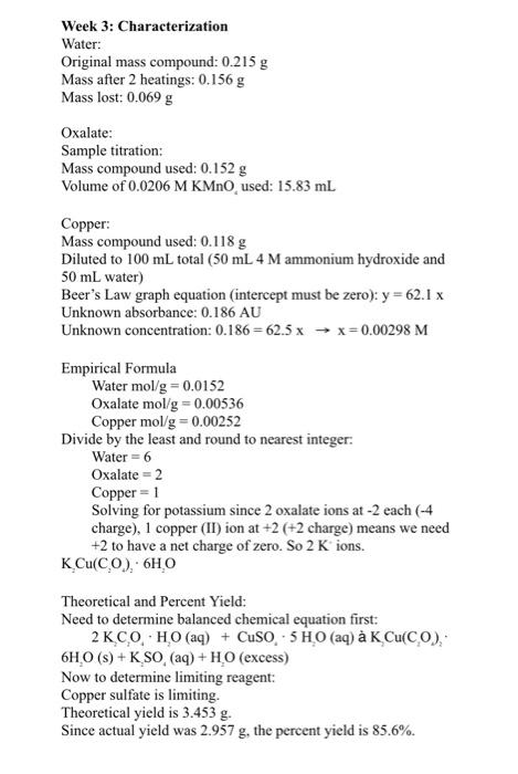 Solved please explain and show the calulcations that were | Chegg.com