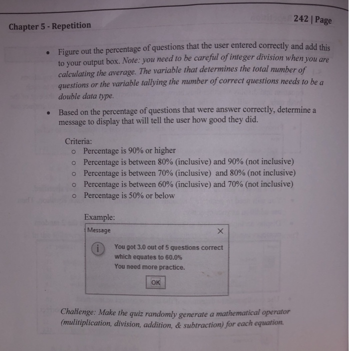 Solved ignments Assignment -1 Math Quiz that will be de | Chegg.com