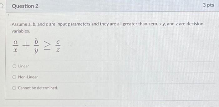 Solved Assume a,b, and c are input parameters and they are | Chegg.com