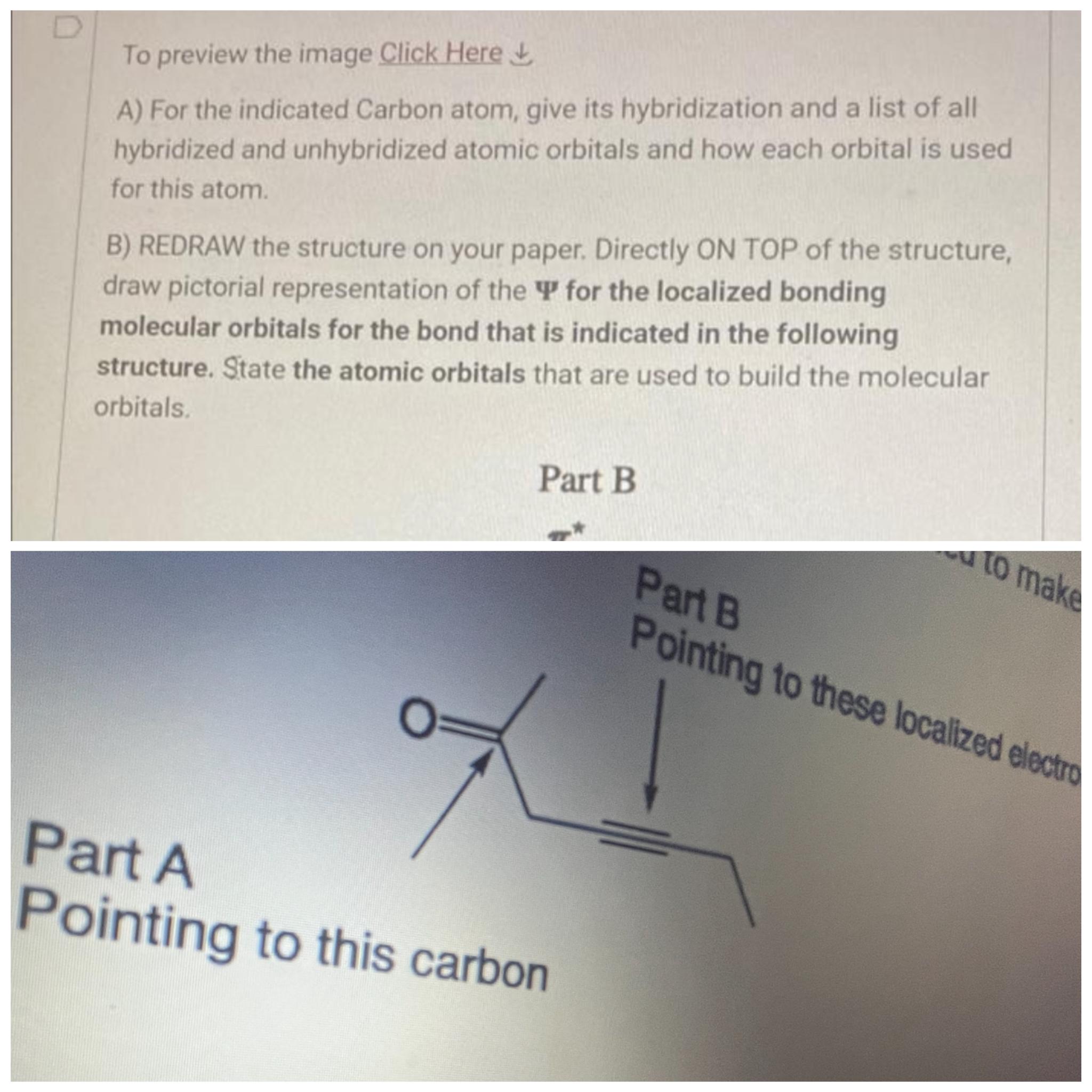 Solved To preview the image Click Here darrA) ﻿For the | Chegg.com