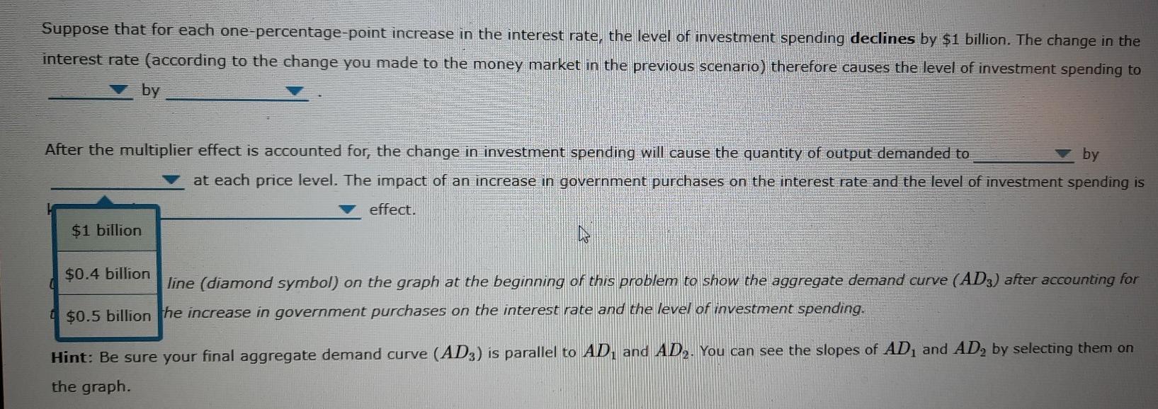 Solved Use the green line (triangle symbol) on the | Chegg.com