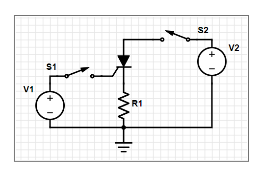 Solved 1. ﻿Build the circuit below in Multisim. Use a | Chegg.com