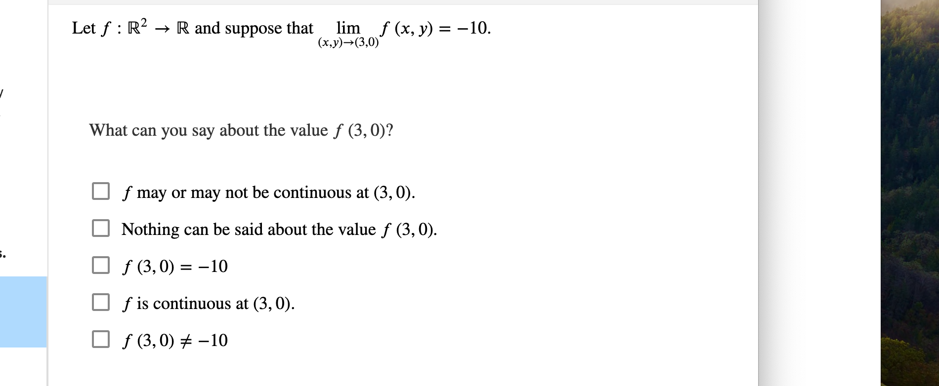Solved Let f:R2→R ﻿and suppose that | Chegg.com