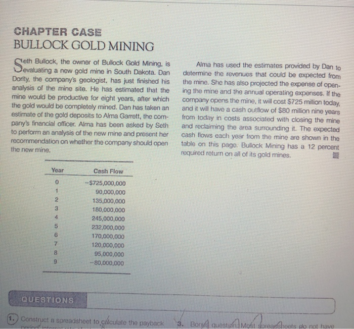 Solved Qeustion 1- Construct a excel spreadsheet to | Chegg.com