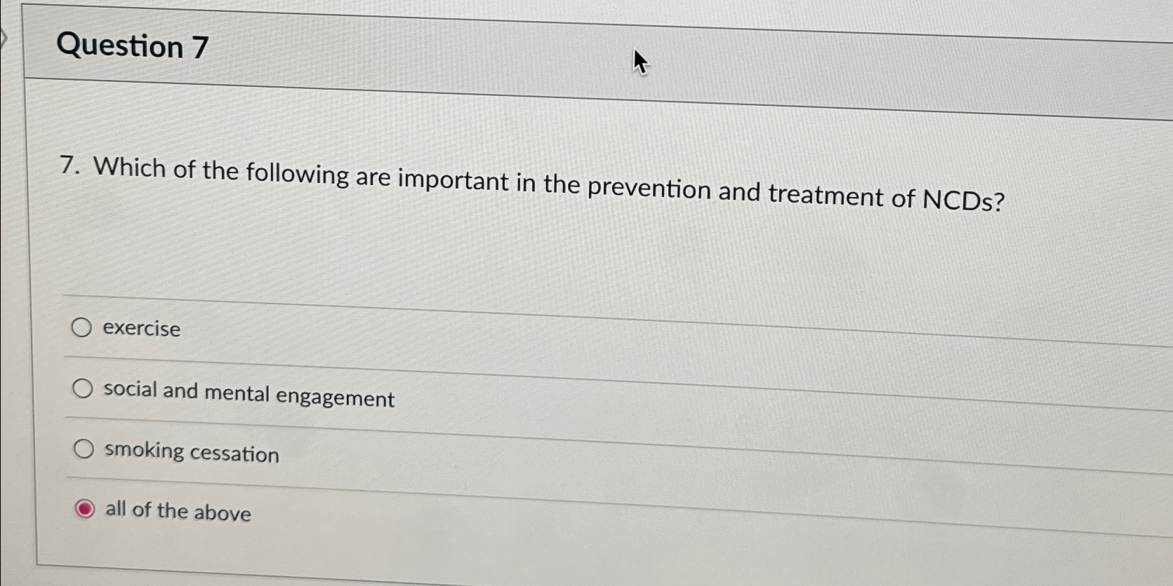 Solved Question 77. ﻿Which of the following are important in | Chegg.com