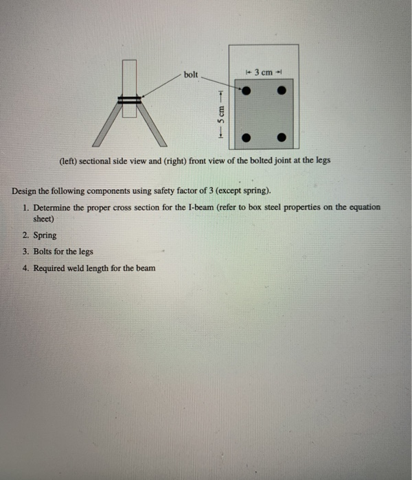Design of a Bungee jumping Structure You have a land | Chegg.com