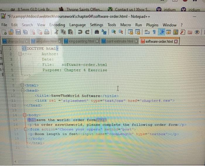 Solved Chapter 4 Code Exercises I Need This Problem Broken