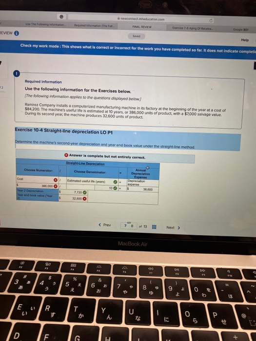 Solved newconnect.meducation.com Use the following | Chegg.com