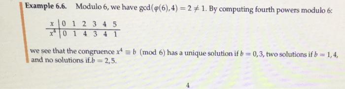 Solved 3. We search for kth roots of b modulo m in | Chegg.com