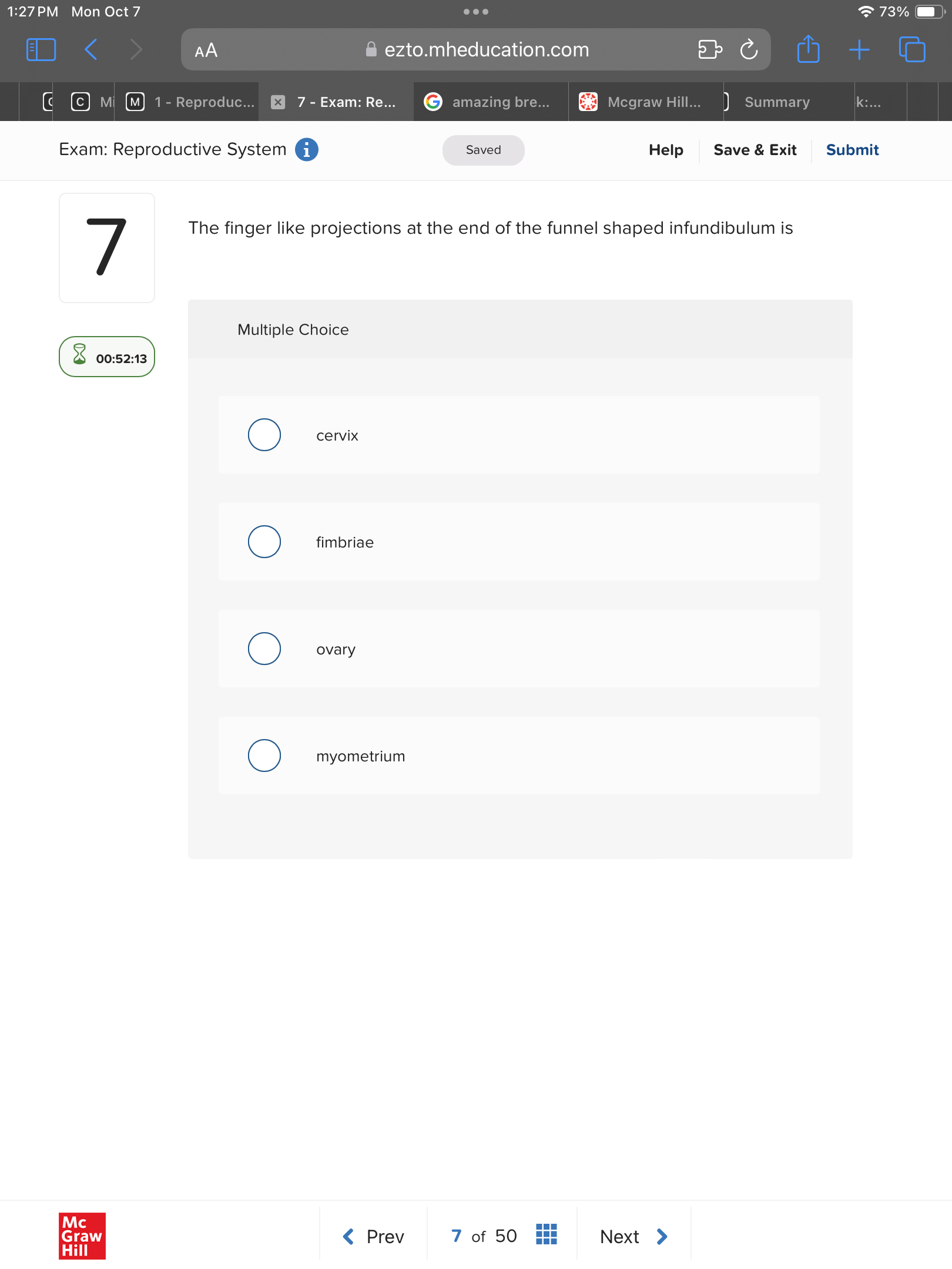 Solved Discharge of semen from the male urethra.Multiple | Chegg.com