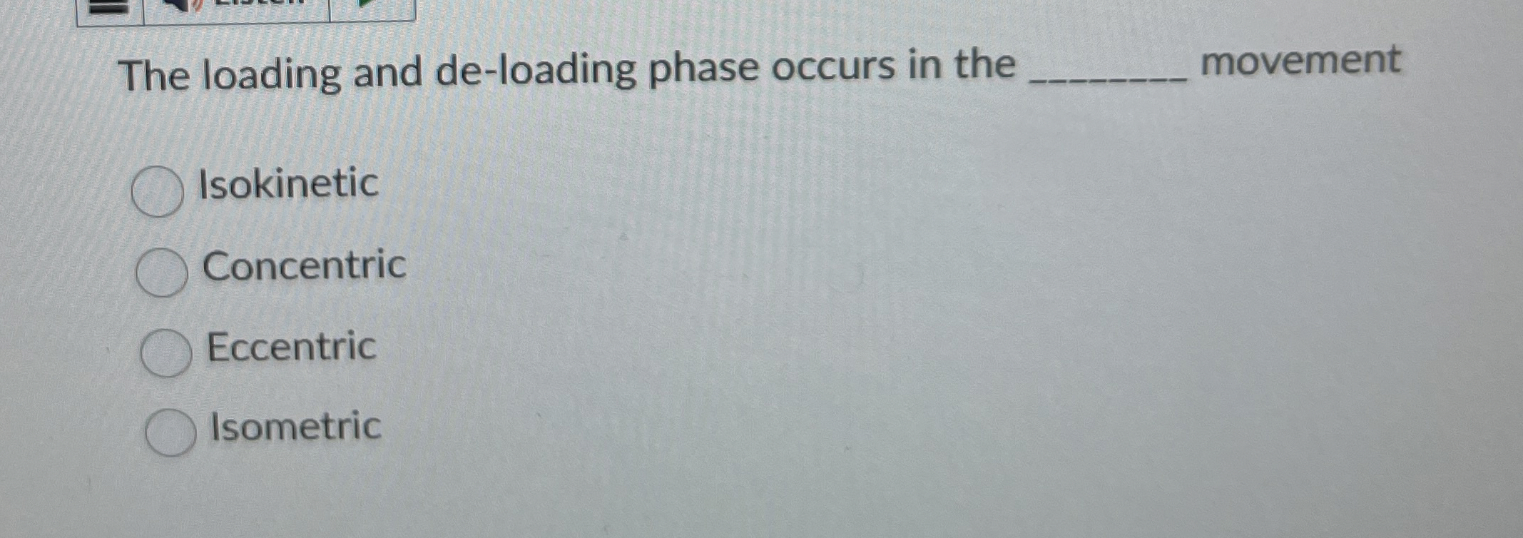 Solved The loading and de-loading phase occurs in the | Chegg.com