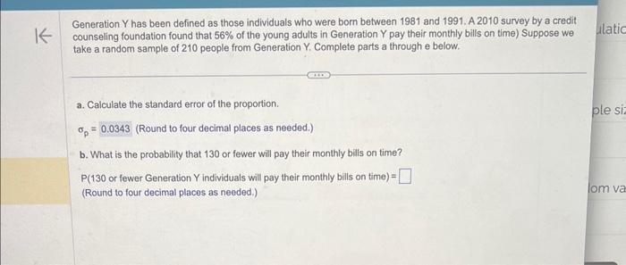 Solved Generation Y has been defined as those individuals | Chegg.com