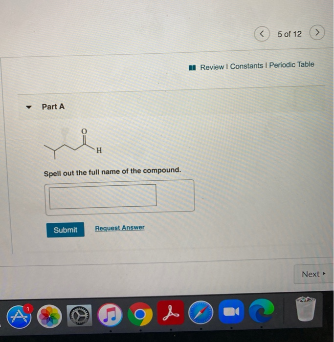 Solved Review Constants I Periodic Table Part A | Chegg.com