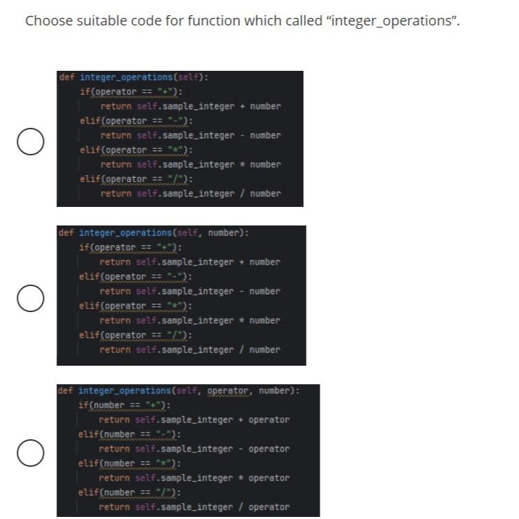 Solved Choose suitable code for function which called | Chegg.com