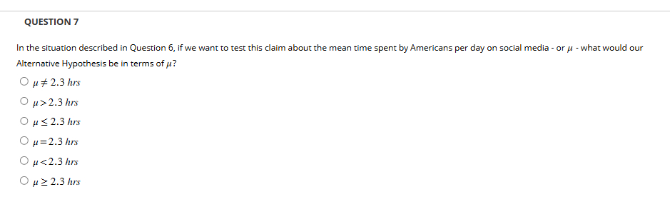 Solved QUESTION 7In ﻿the situation described in ﻿Question | Chegg.com