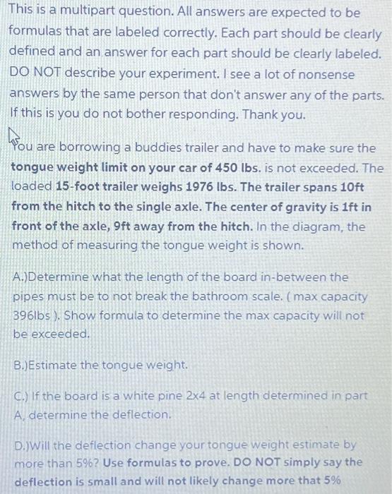 Solved This is a multipart question. All answers are | Chegg.com