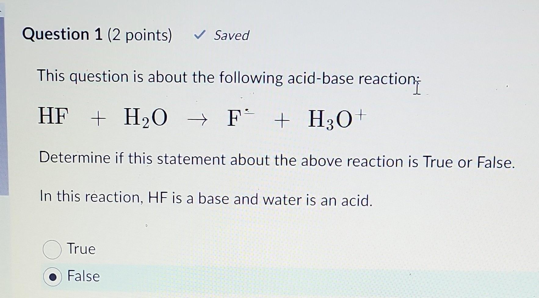 Solved This question is about the following acid-base | Chegg.com