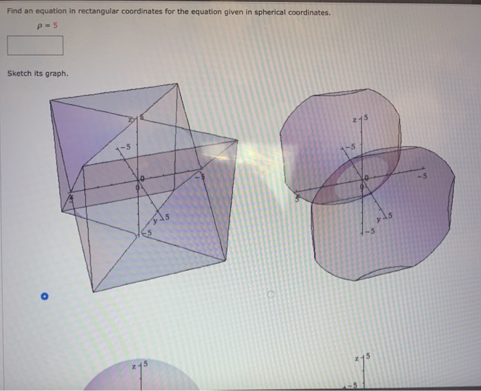 Solved Find an equation in rectangular coordinates for the | Chegg.com