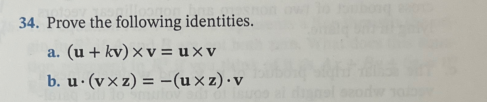 Solved Prove the following | Chegg.com