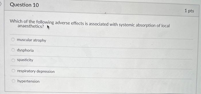 Solved Which of the following adverse effects is associated | Chegg.com