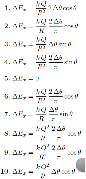 Solved Determine Delta Ex, the x-component of the elec-tric | Chegg.com