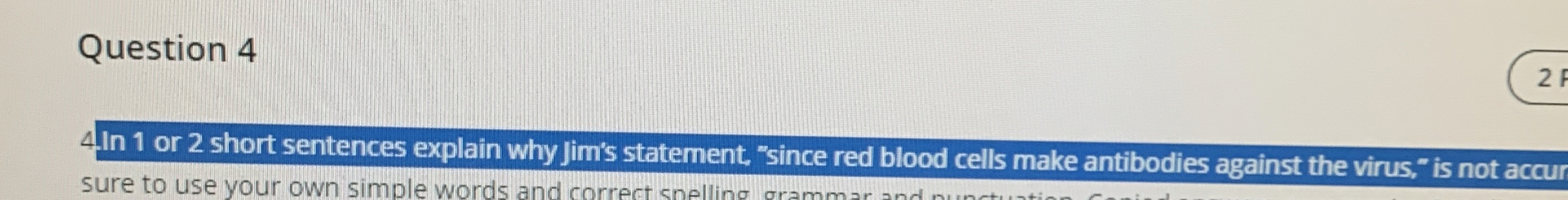 Solved Question 44.In 1 ﻿or 2 ﻿short sentences explain why | Chegg.com