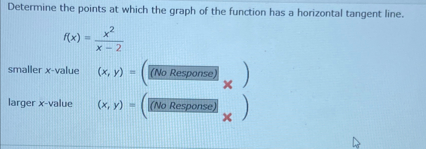 Solved Determine the points at which the graph of the | Chegg.com