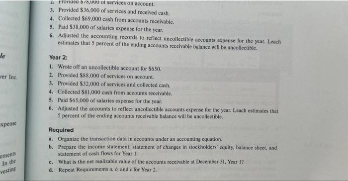 Solved Exercise 7-7A Effect of recognizing uncollectible | Chegg.com