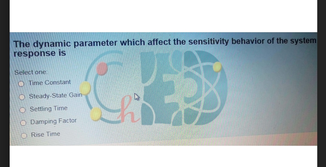 Solved The dynamic parameter which affect the sensitivity | Chegg.com