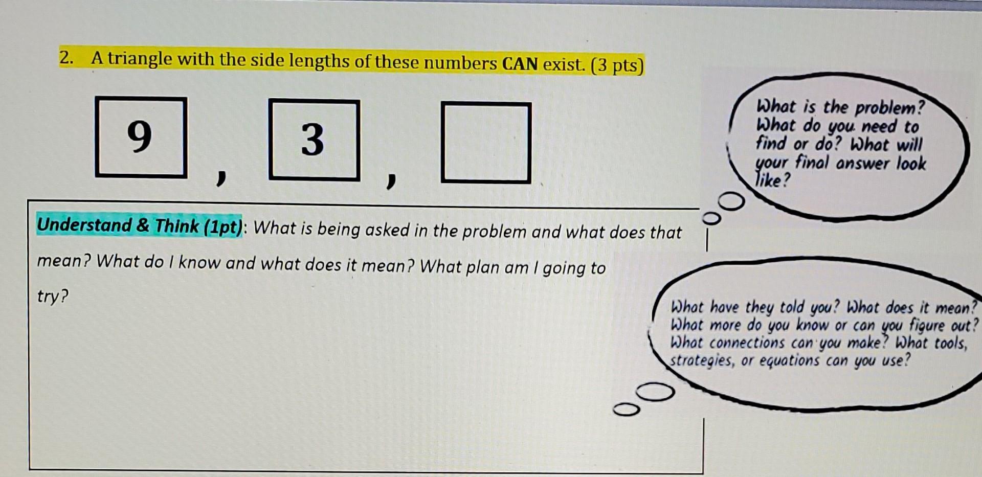 Solved About the Hinge Theorem: If two triangles have two | Chegg.com