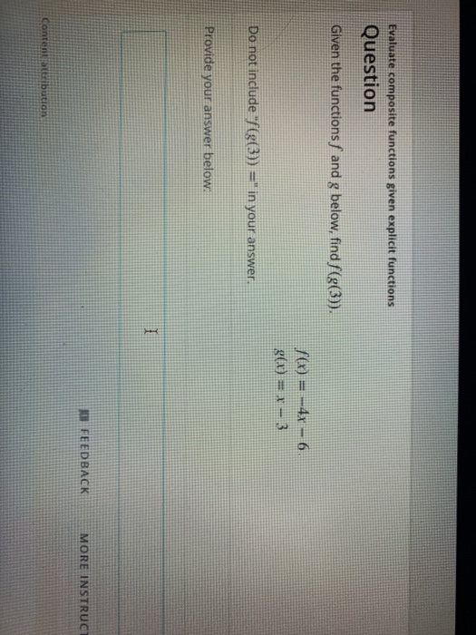 Solved Evaluate composite functions given explicit functions | Chegg.com