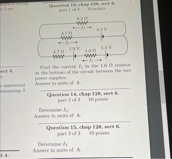 Solved Question 13, chap 128, sect 6 . part 1 of 3 10 points | Chegg.com
