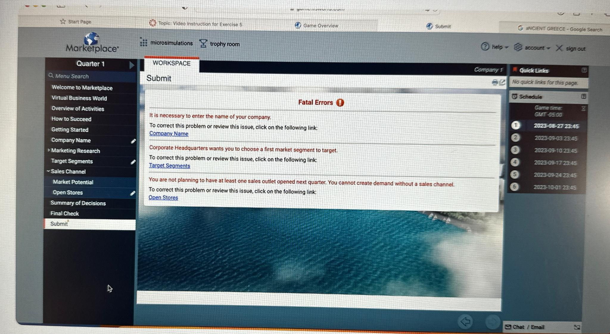 Solved Simulation MKT513 | Chegg.com Solved Simulation MKT513 | Chegg.com