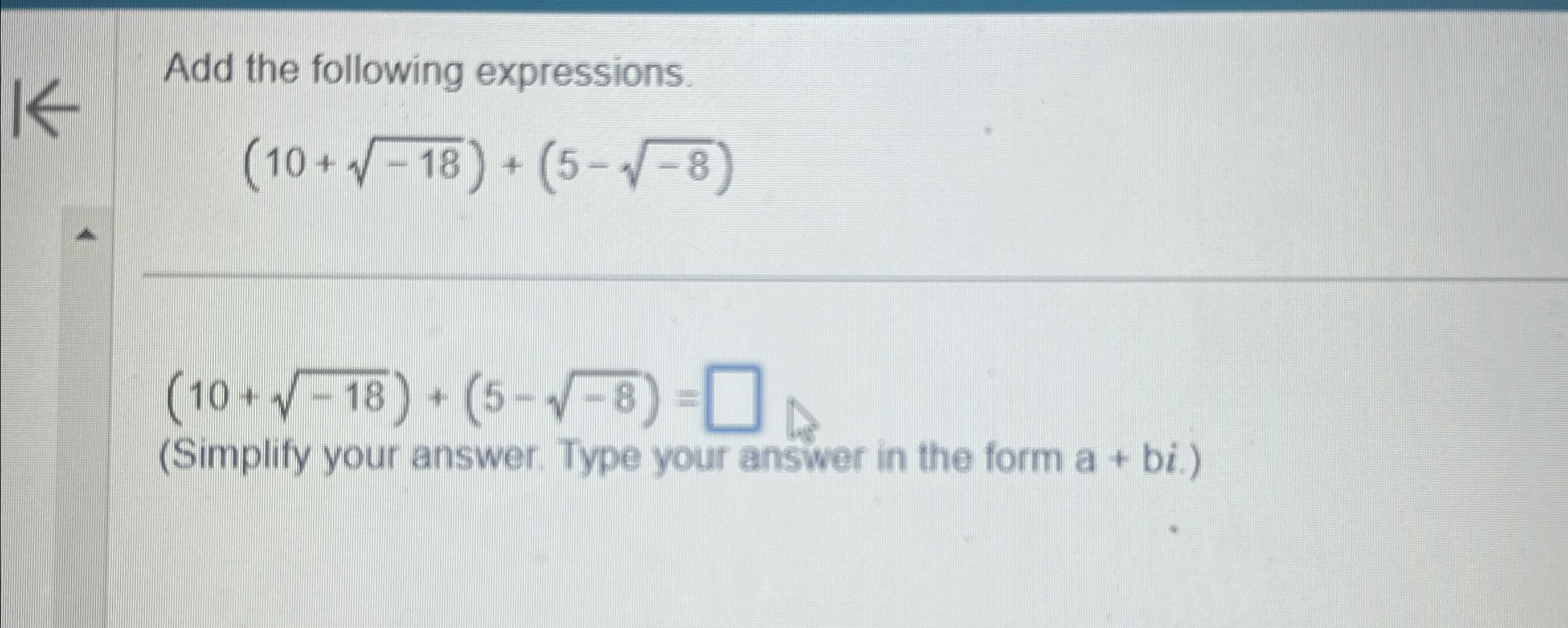 Solved Add the following | Chegg.com