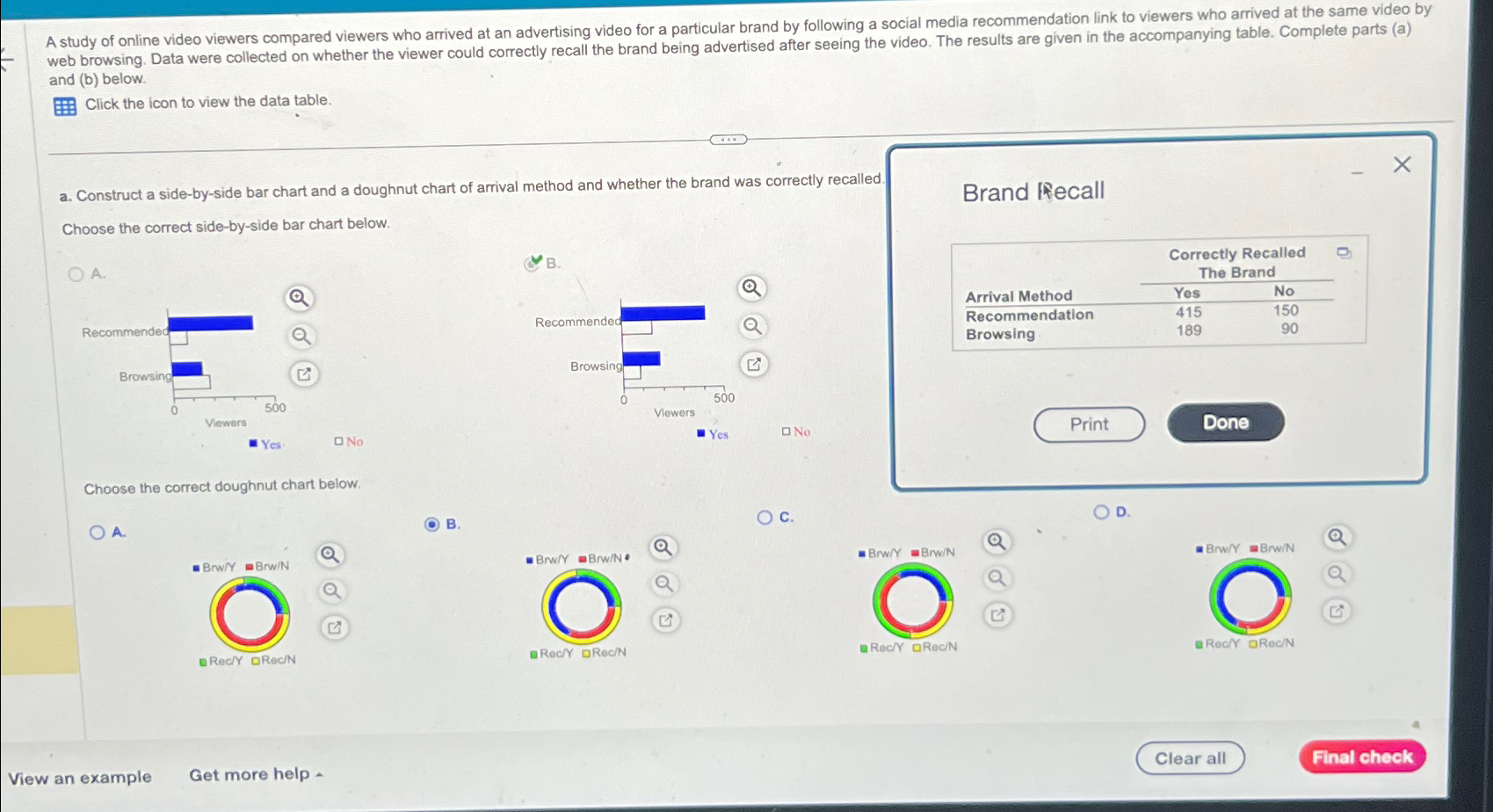 Solved and (b) ﻿below.Click the icon to view the data | Chegg.com